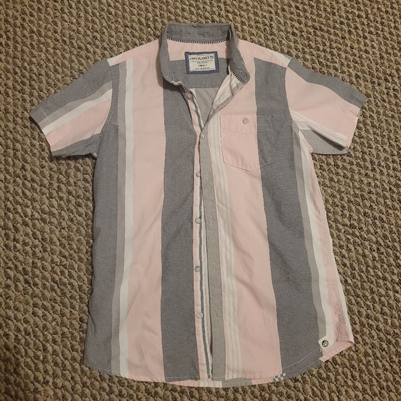 Free Planet | Shirts | Mens Free Planet Button Up Shirt | Poshmark